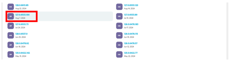 chromeをバージョンダウンする（Windows） | VBA.funcref()